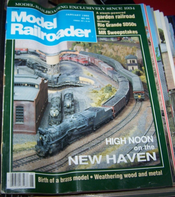 1992 Model Railroader Magazines Complete 1992 Year | Etsy
