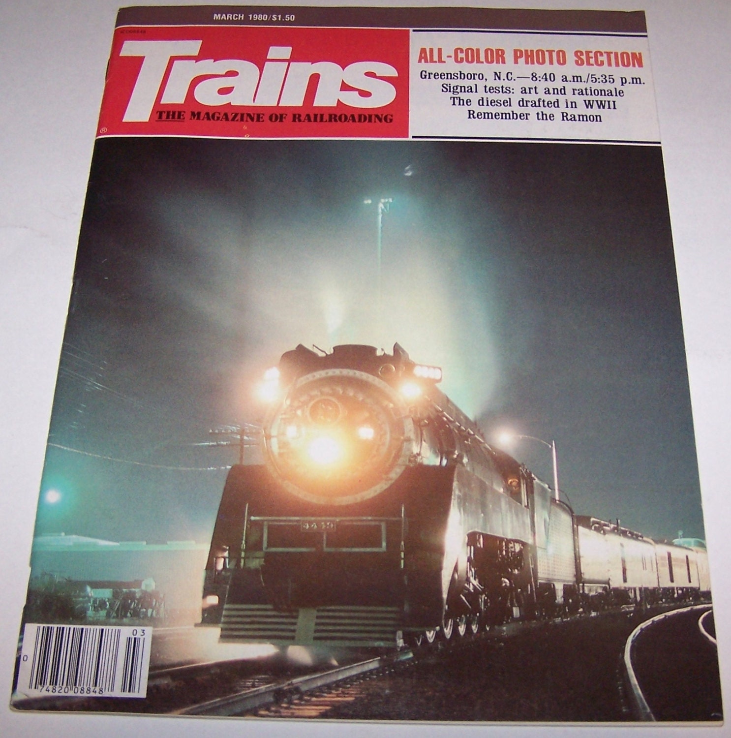 TRAINS Railroad Magazines ~ From the 1980s ~ Vintage Railroad ~ Train ...