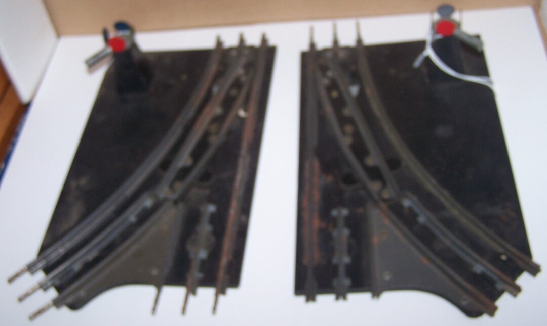 Marx O27 Scale/gauge Right & Left Hand Manual Turnout Switches, Vintage ...