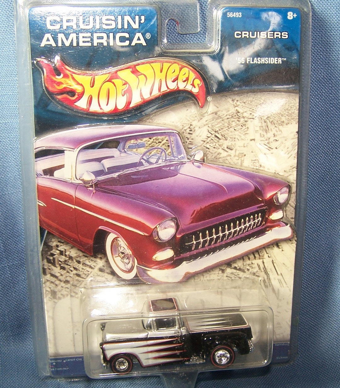 Hot Wheels Cruisin' America '56 Flashrider 56493 Ages 8 New Sealed ...