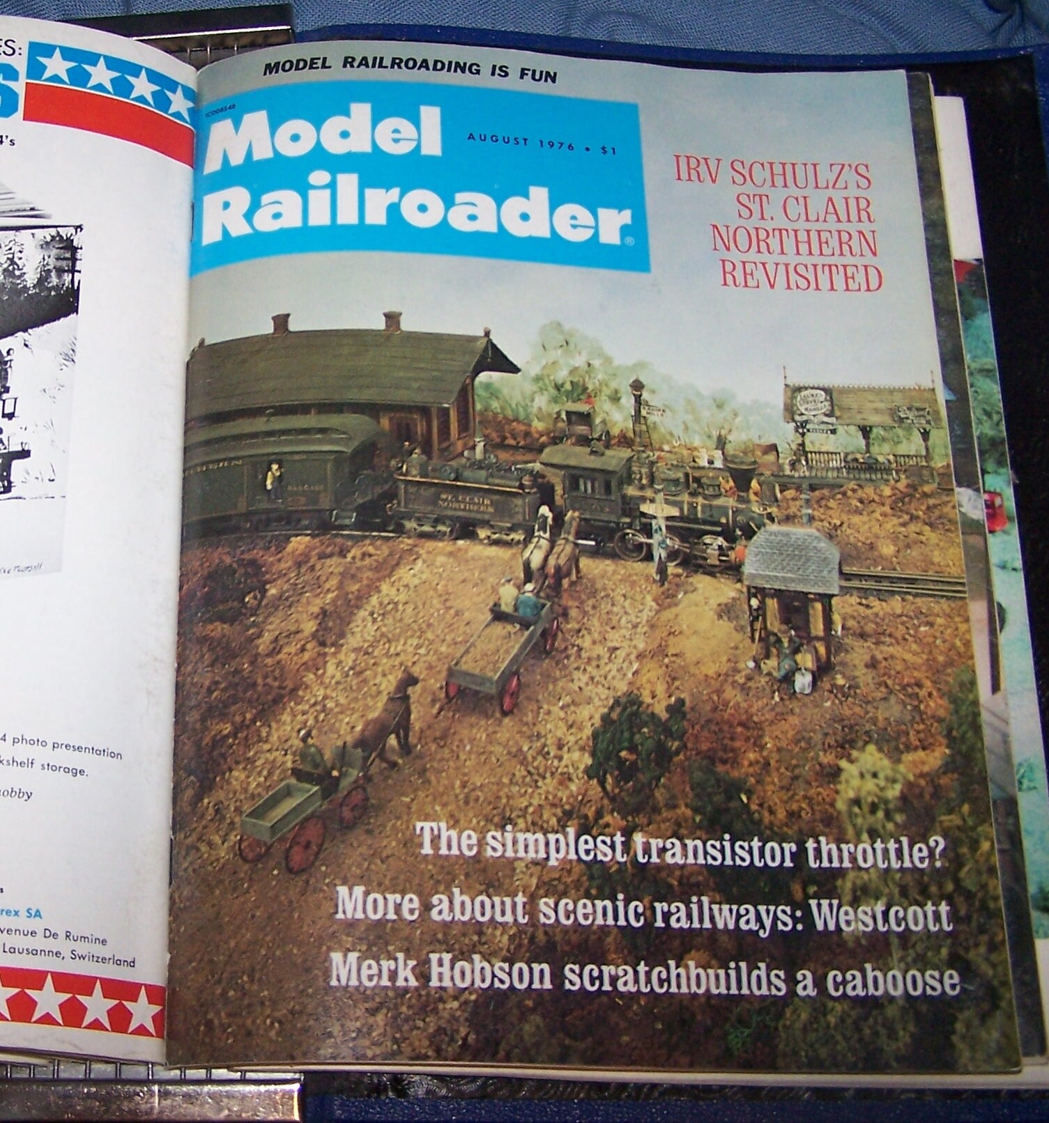 Model Railroader Magazines From the 1970s Vintage Railroad Train ...