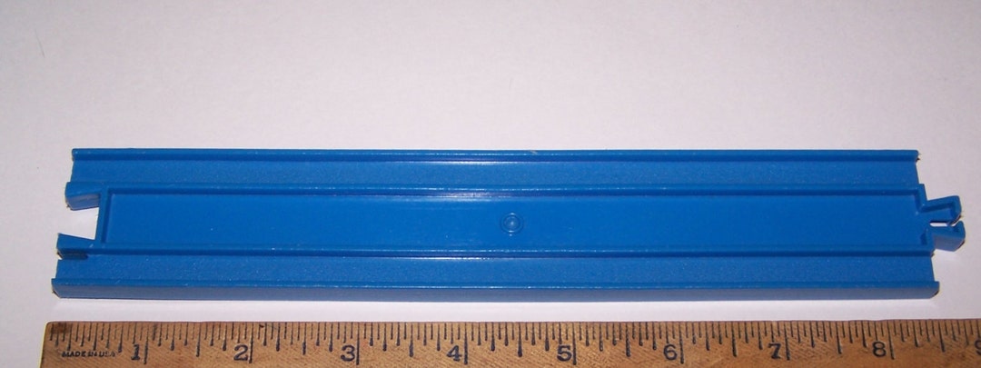 Thomas the Train Supply - TOMY Blue Track - Straight - 8 1/2" Length ...