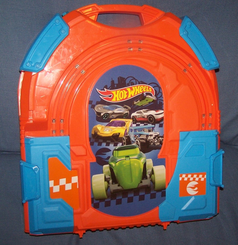 Hot Wheels Deluxe Track Pack Slot Track Carrying Case - Etsy