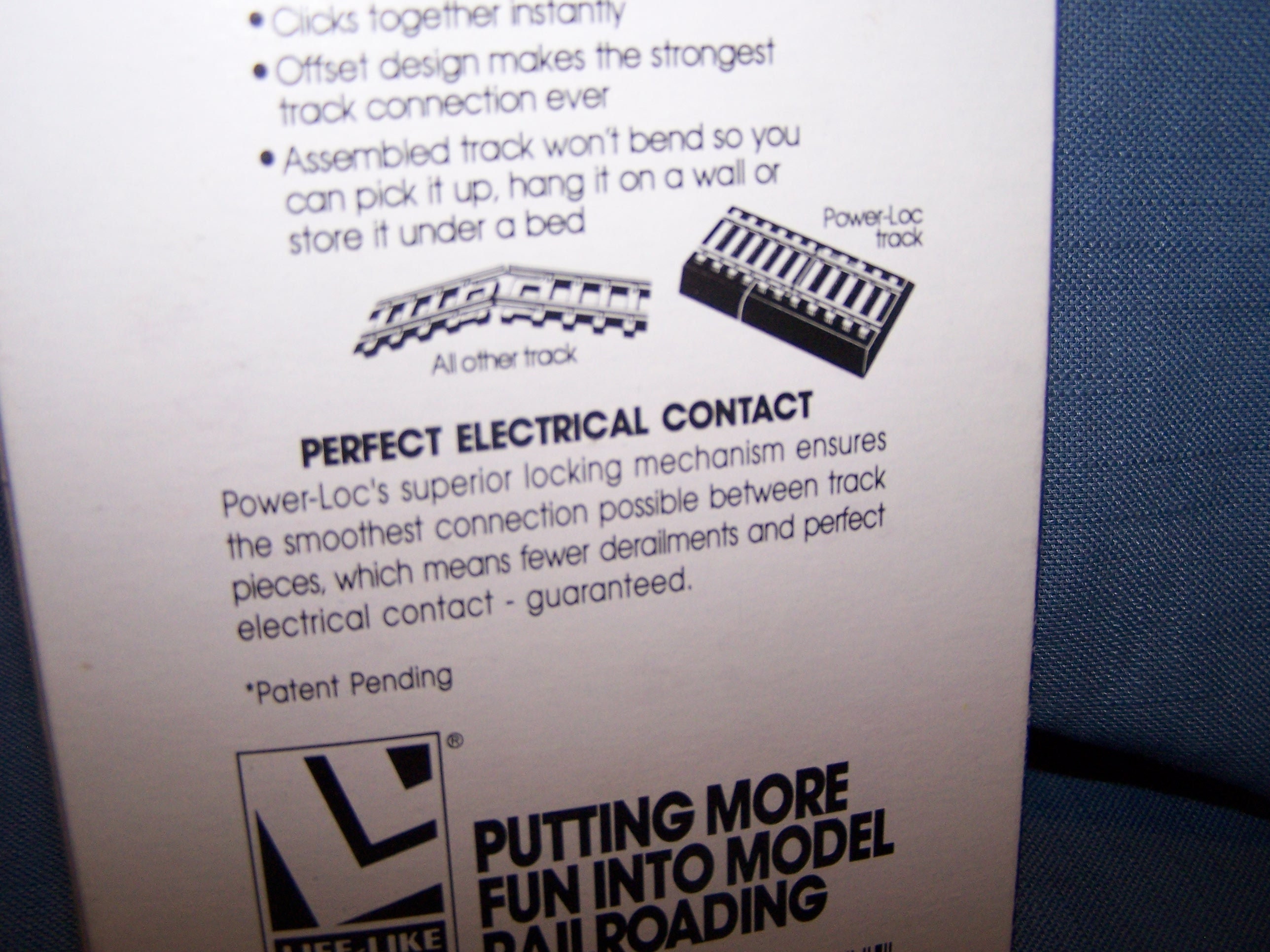 Life-like Trains Power-loc HO Gauge Curved Track 4 Pieces Model 21303 ...