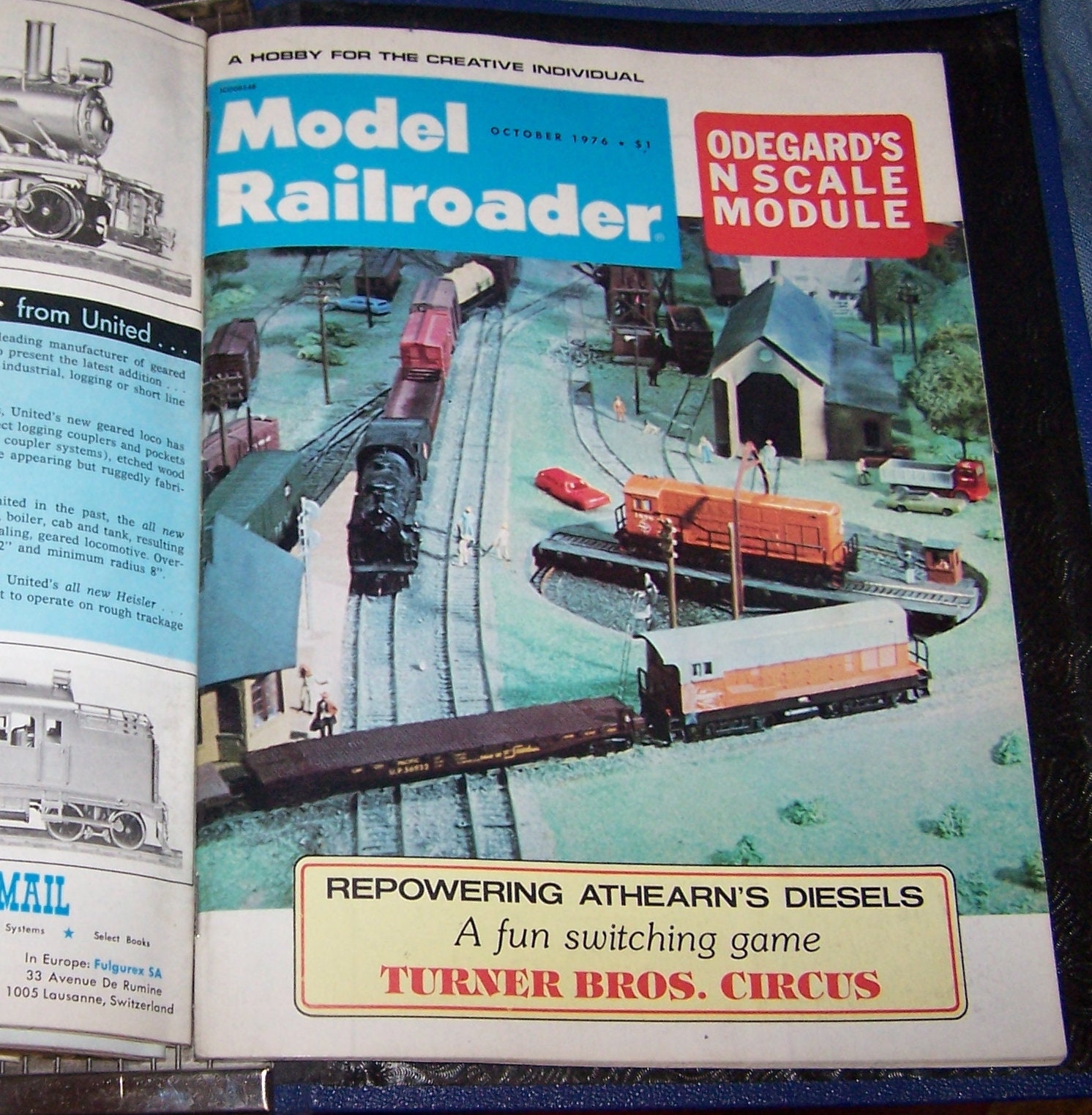 Model Railroader Magazines From the 1970s Vintage Railroad Train ...