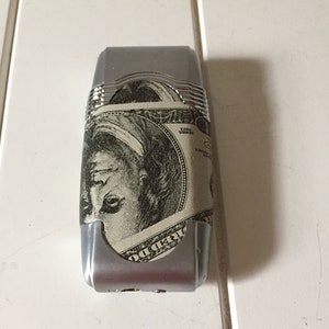 One Hundred Dollar Bill Butane Lighter, Butane Lighter, Collectable ...