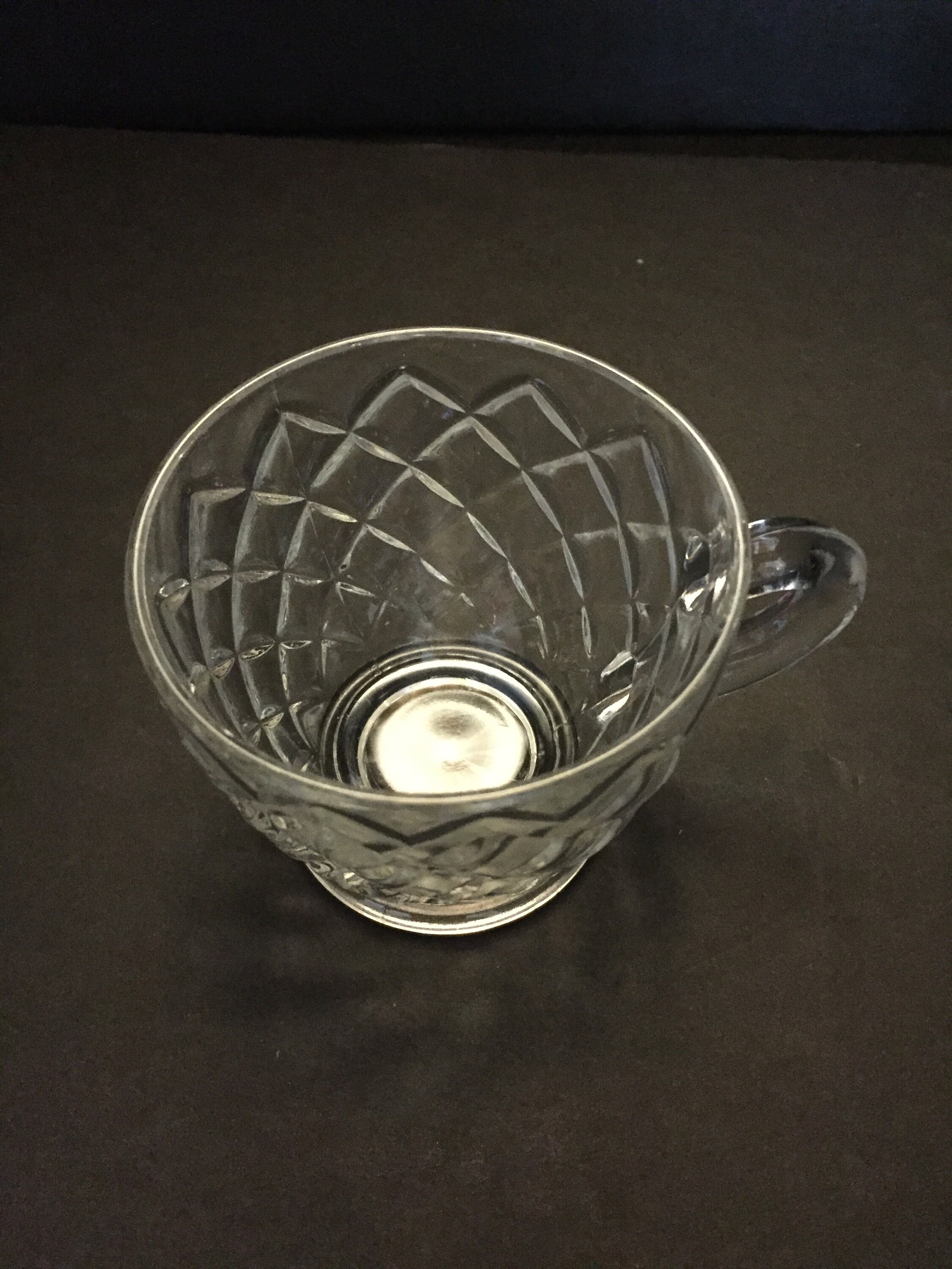 Set of 4 Vintage Diamond Quilt Pattern Punch Cups Party Cups - Etsy