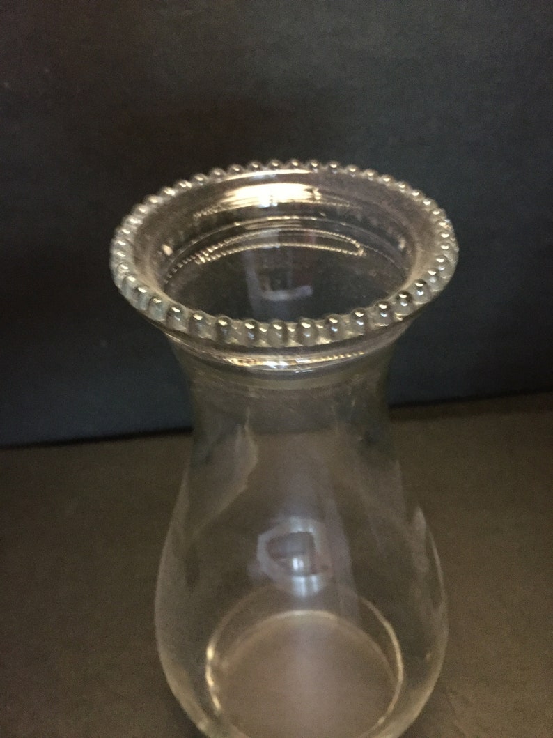 Vintage Oil Lamp Chimney Replacement Glass Chimney Glass - Etsy