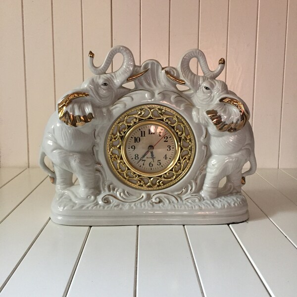 Elephant Clock - Etsy