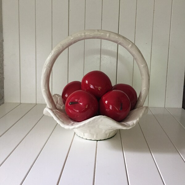 Apple Basket - Etsy