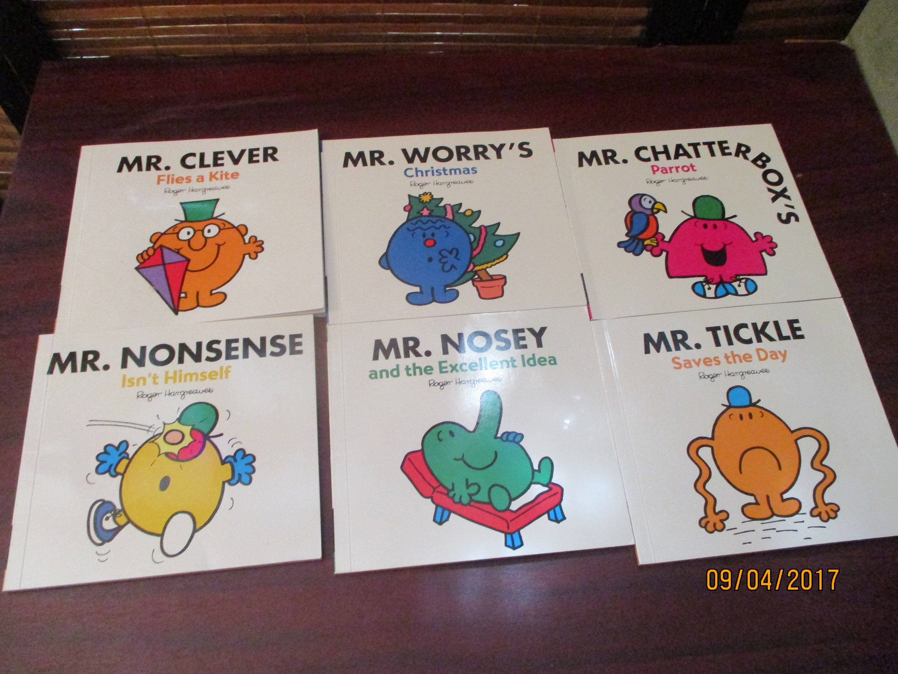 Mr Men Books Collection of Six Mr Men Books | Etsy UK