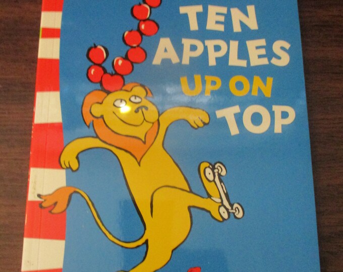 Dr Seuss Ten Apples up on Top Paper Back Book - Etsy UK