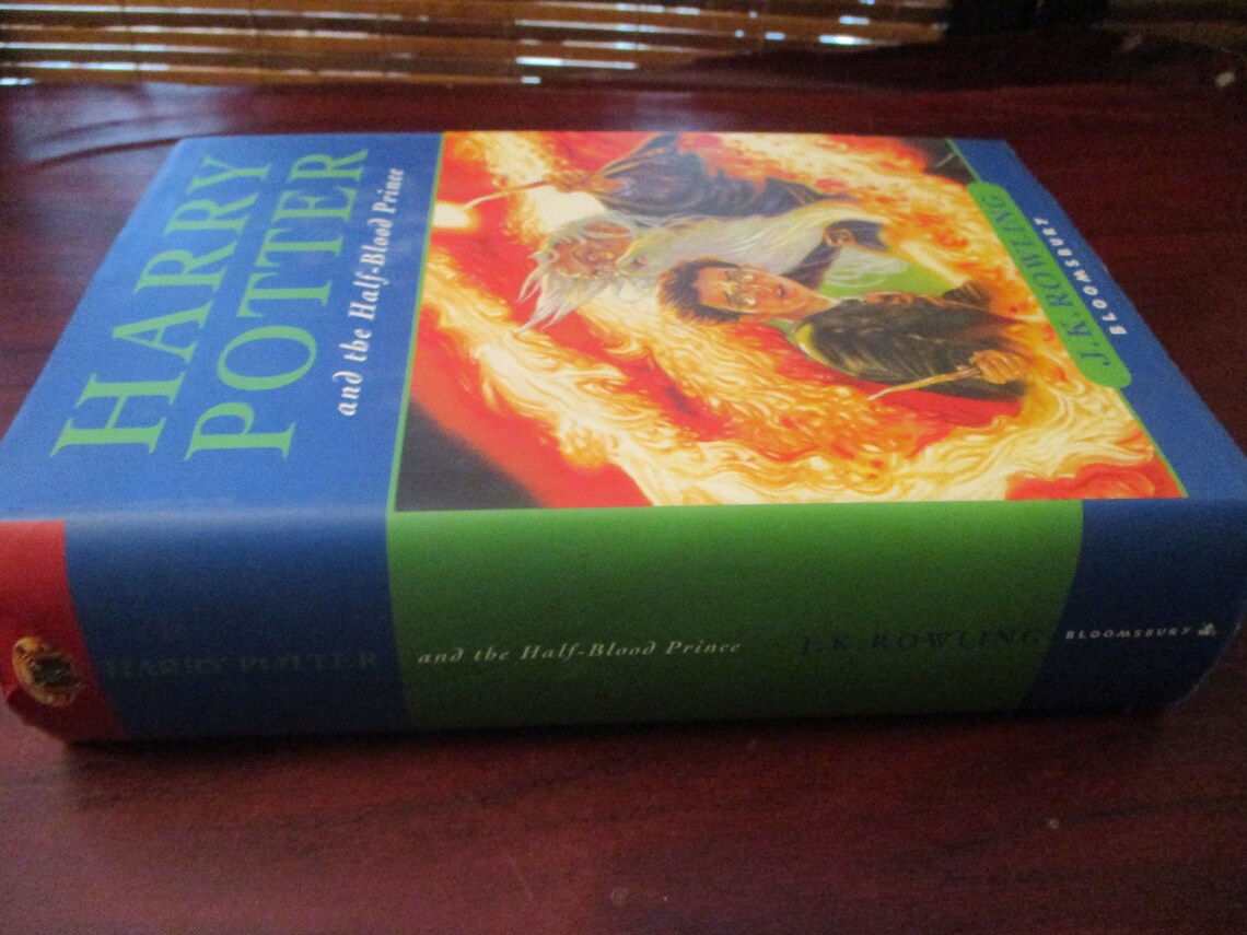 Harry Potter and the Half Blood Prince Hardback Book First | Etsy