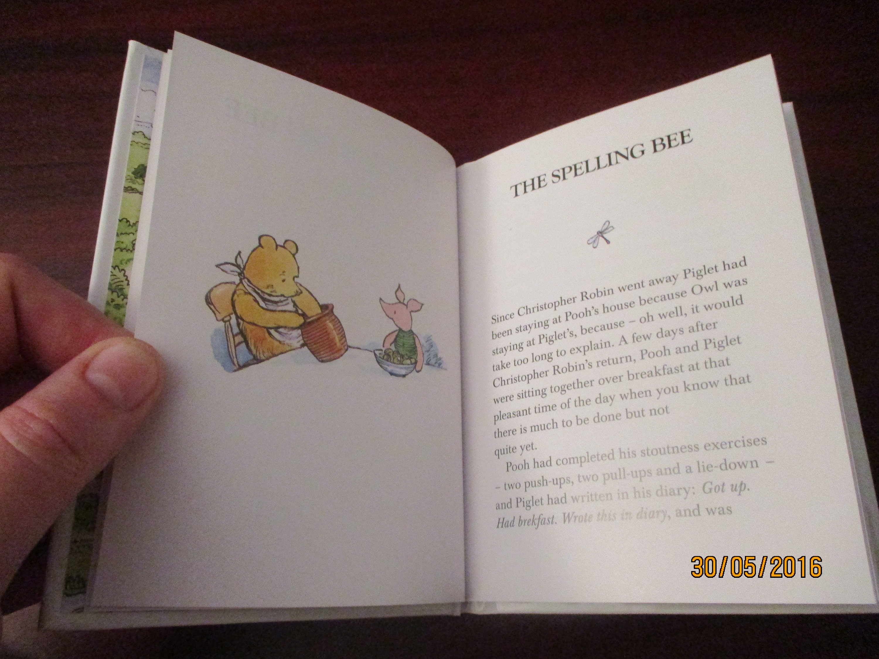 Winnie the Pooh Small Story Book Vol 21 the Spelling Bee - Etsy UK