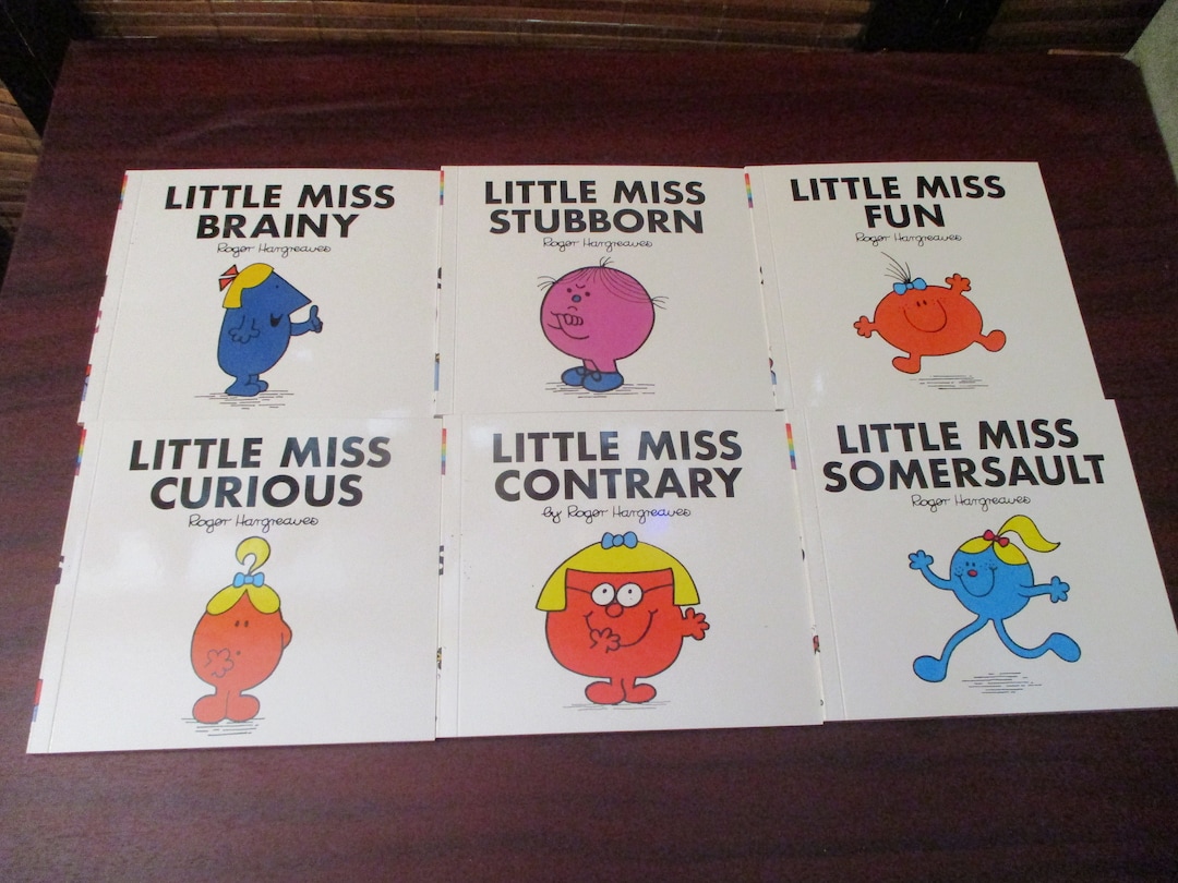 Little Miss Books Collection of of Little Miss Books - Etsy