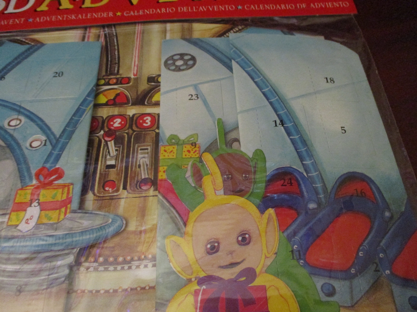 Teletubbies Advent Calendar in Original Pack 1996 - Etsy