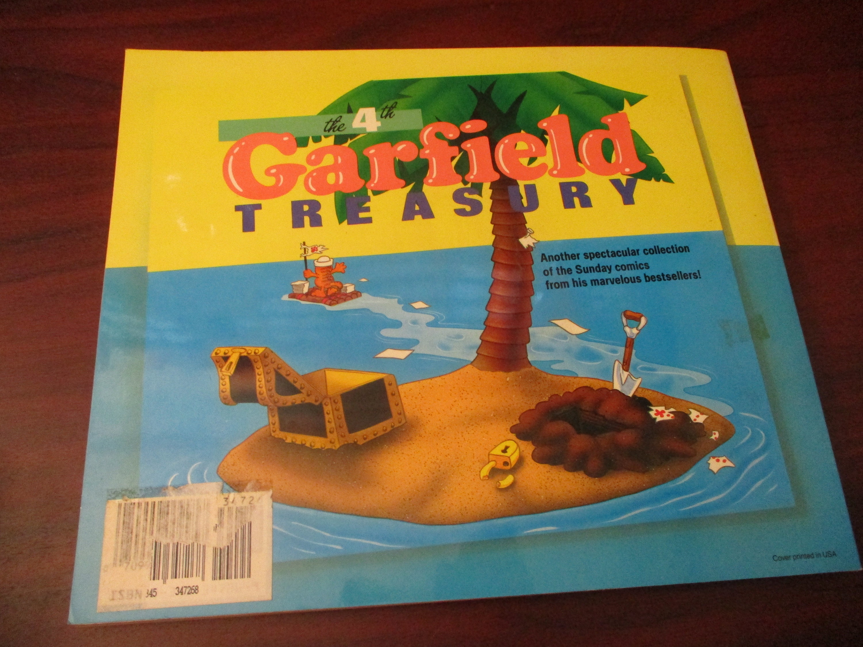 The Garfield Treasury Comic Book With Full Colour Pictures - Etsy