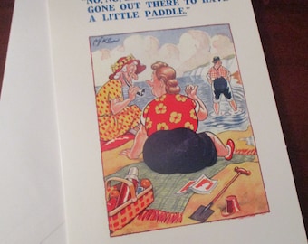 Seaside Postcard | Etsy