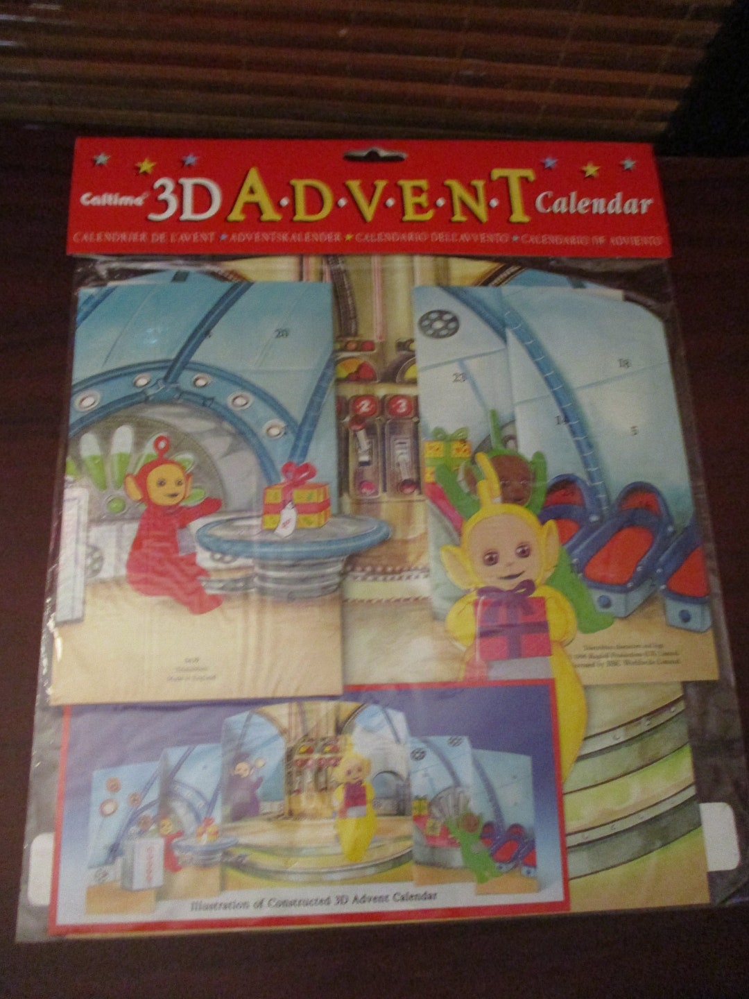 Teletubbies Advent Calendar in Original Pack 1996 - Etsy
