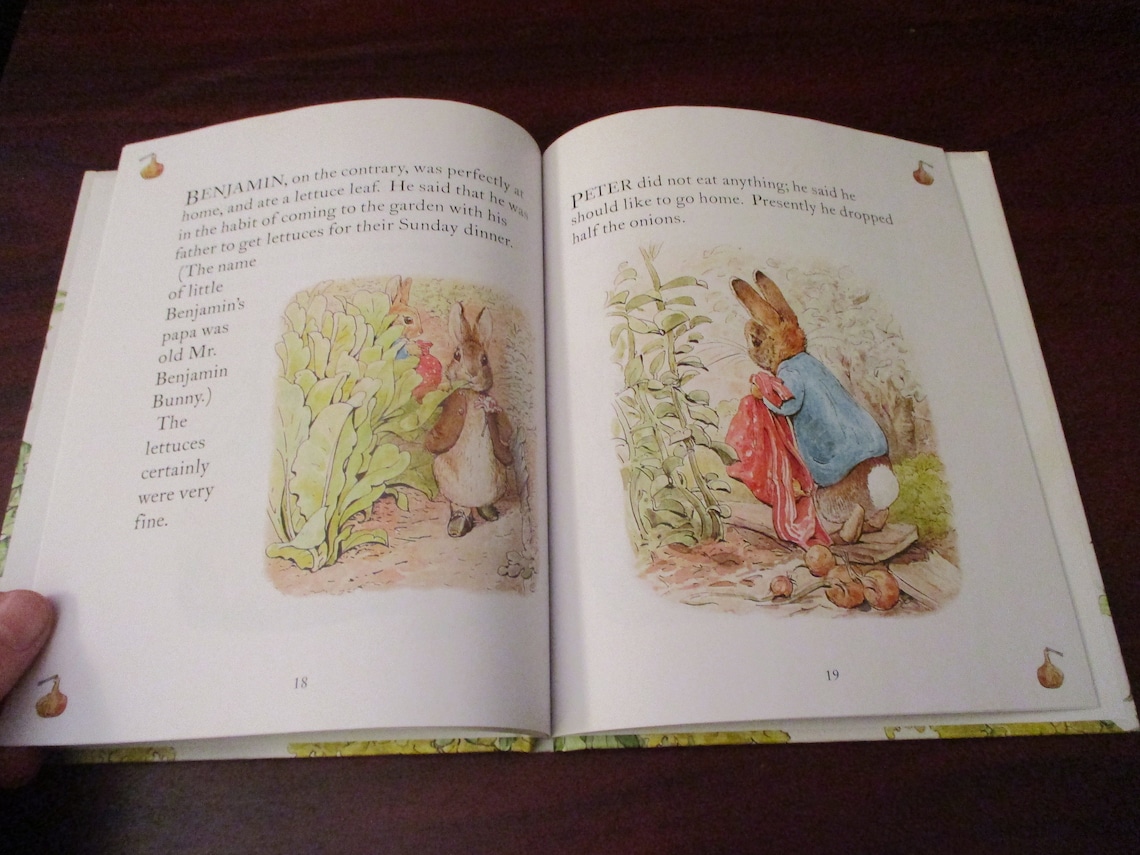 The Tale of Benjamin Bunny Beatrix Potter Books F.warne & Co - Etsy UK