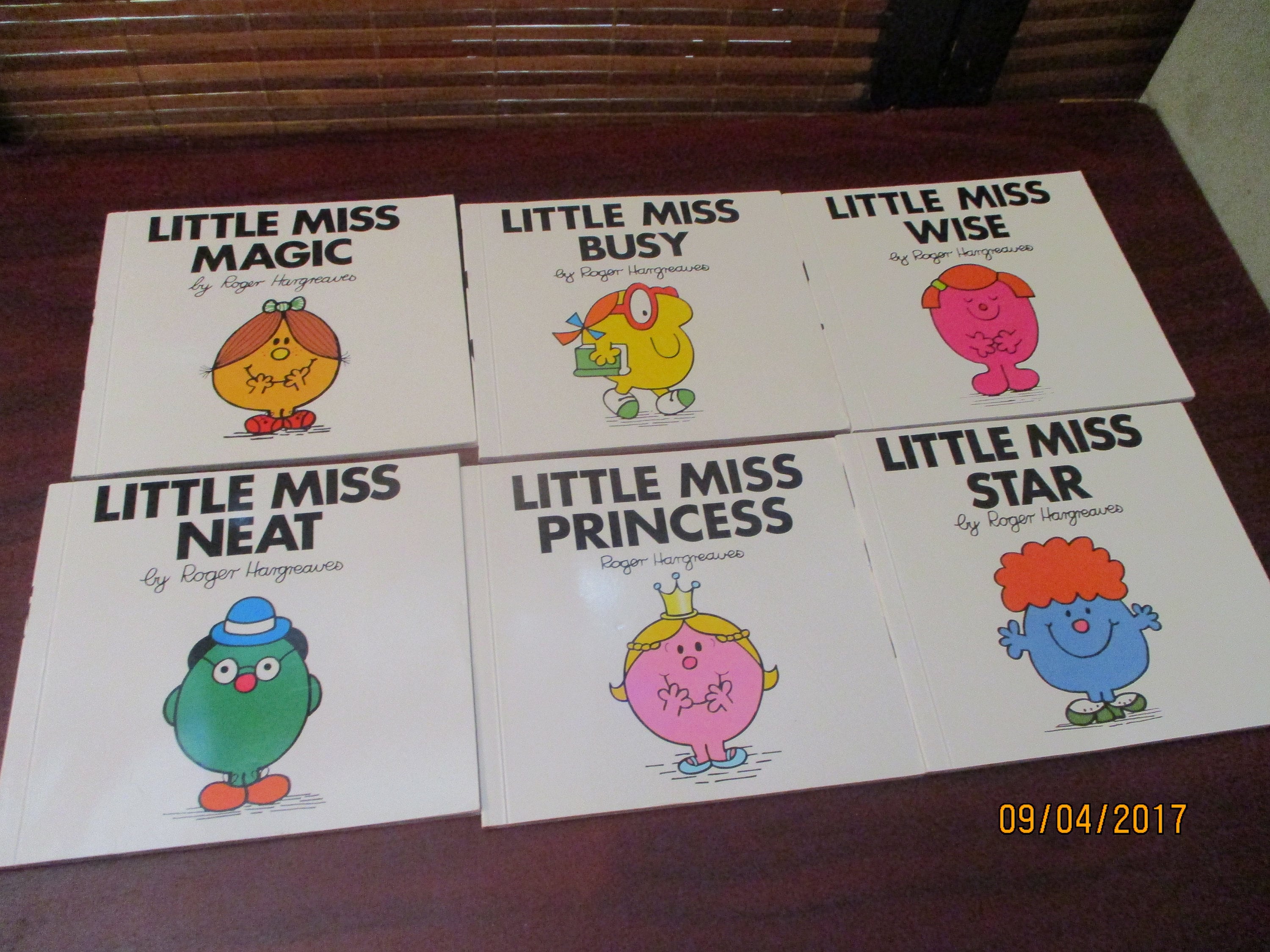 Little Miss Books Collection of Six Little Miss Books - Etsy UK