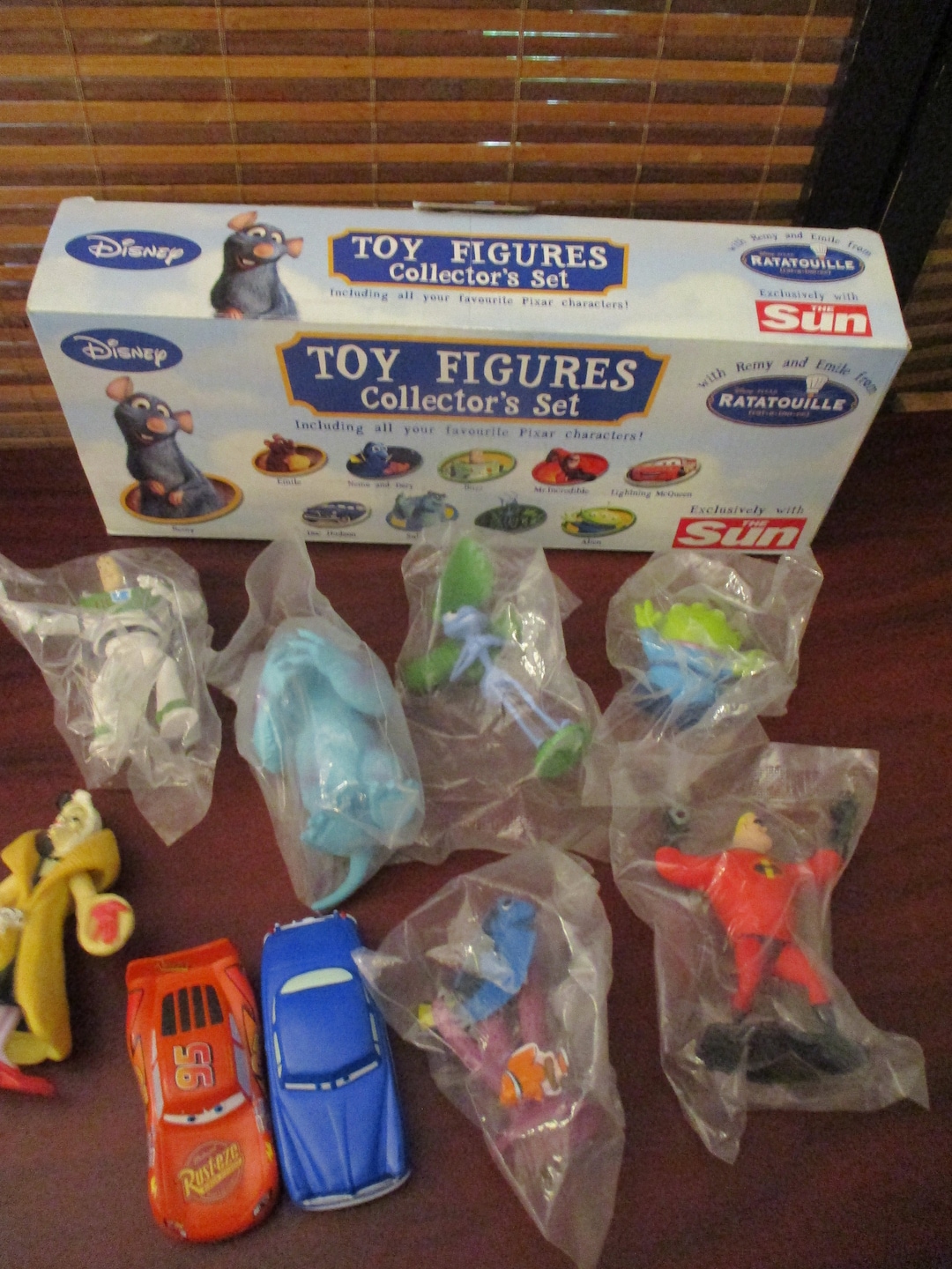 Disney Pixar Toy Figure Collection Collectors Set of Ten Figures - Etsy