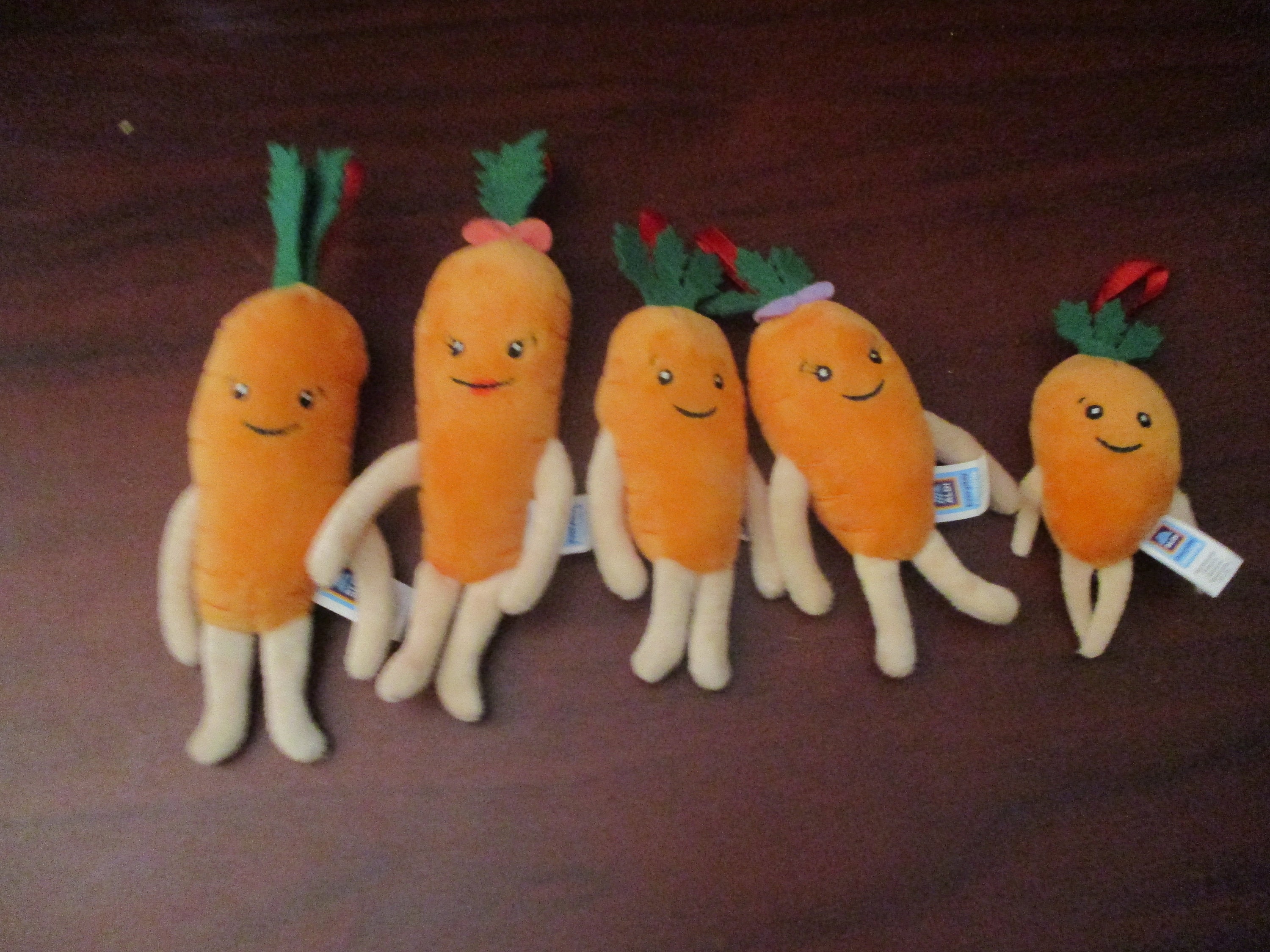 Aldi Carrot Family Large Carrot Family Christmas Soft Toys Set - Etsy UK