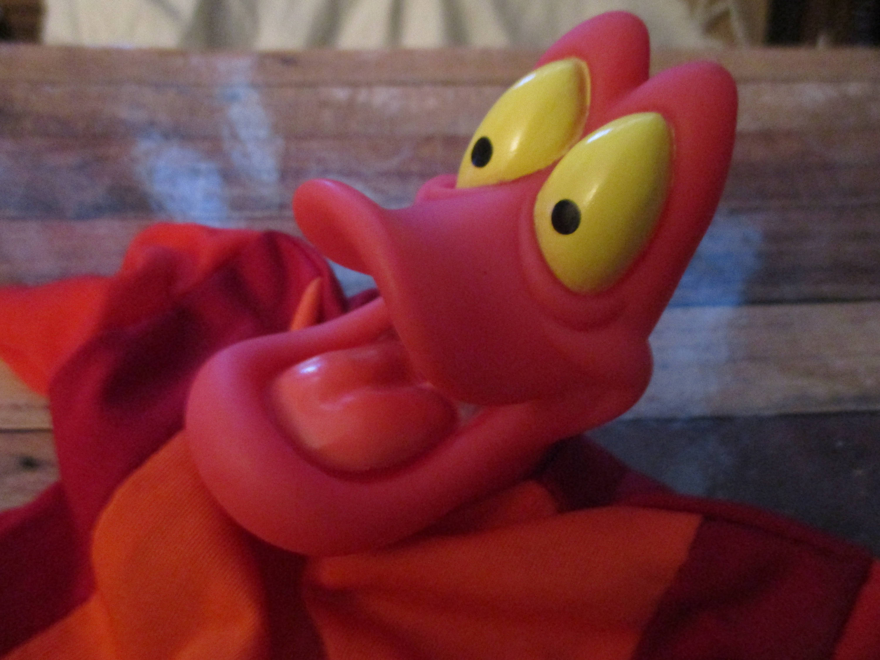 The Little Mermaid Disney Princess Sebastian Puppet Toy | Etsy