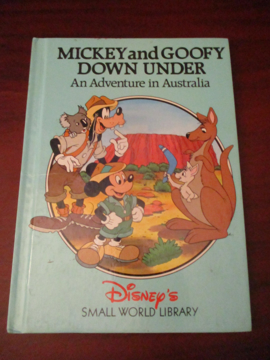 Walt Disney's Small World Library Hardback Book Mickey - Etsy