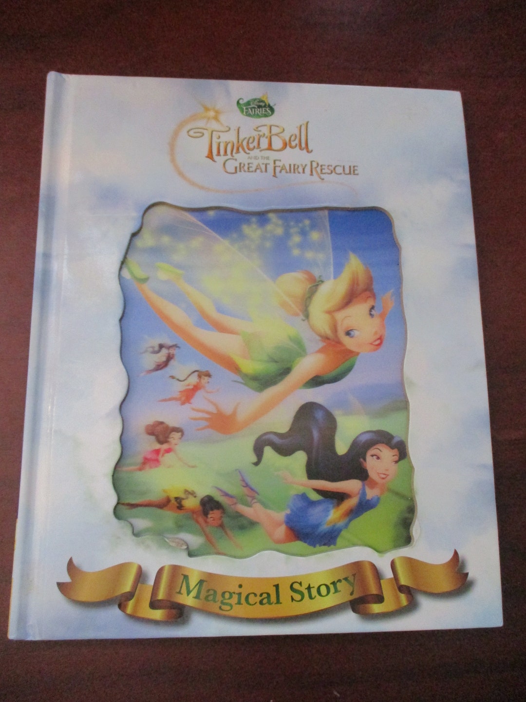 Disney Tinkerbell and the Great Fairy Race Book With Lenticular Cover ...