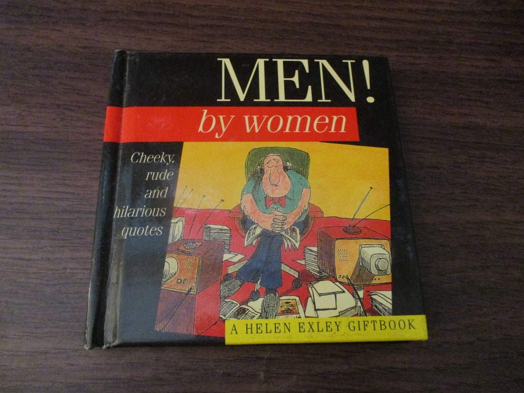 Men by Women Cheeky Rude and Hilarious Quotes Hardback - Etsy