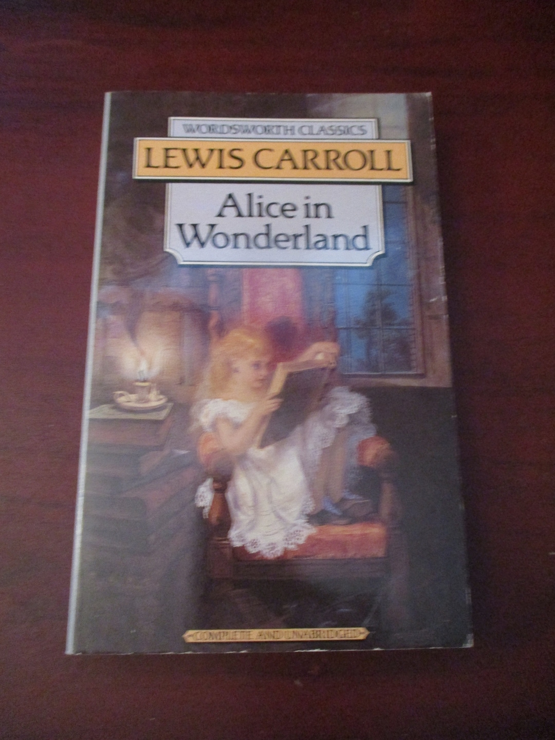 Wordsworth Classics Lewis Carroll Alice in Wonderland Reading Books ...