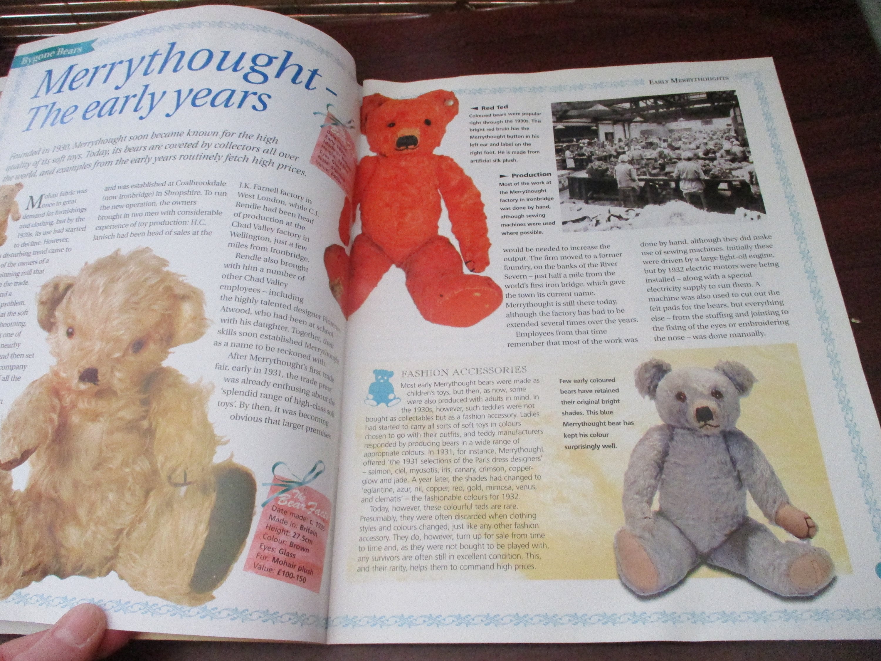 The Wonderful World of Teddy Bears Magazine With Clothes to - Etsy UK