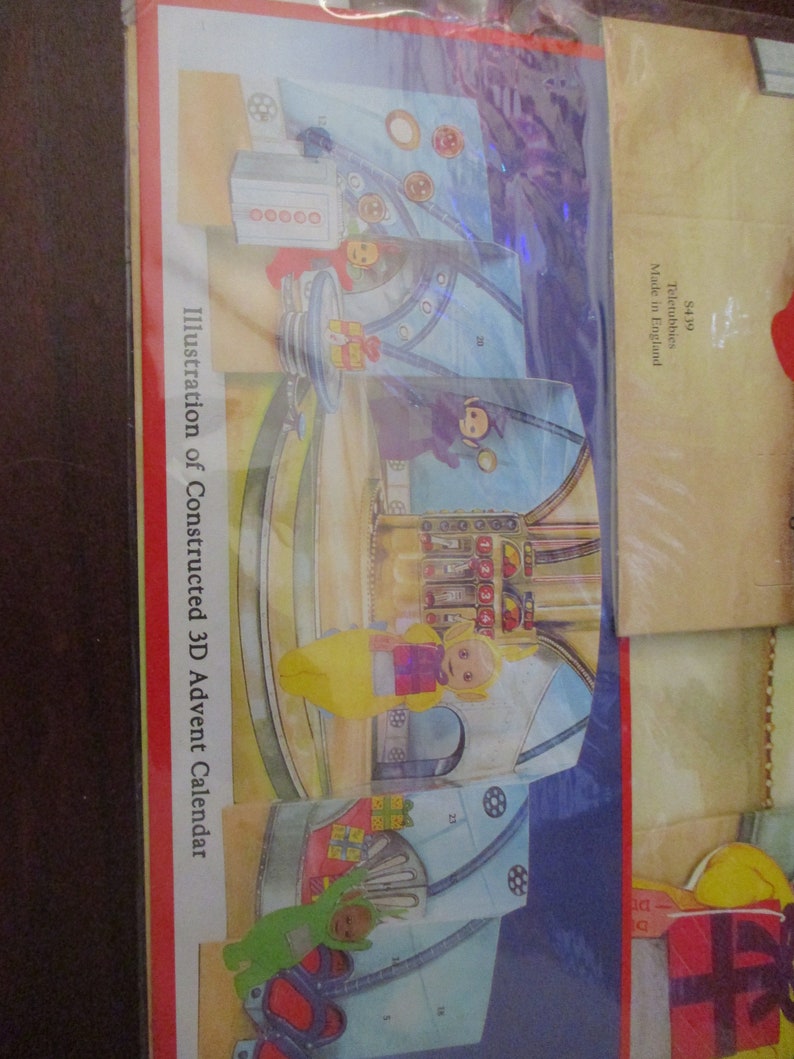 Teletubbies Advent Calendar in Original Pack 1996 - Etsy