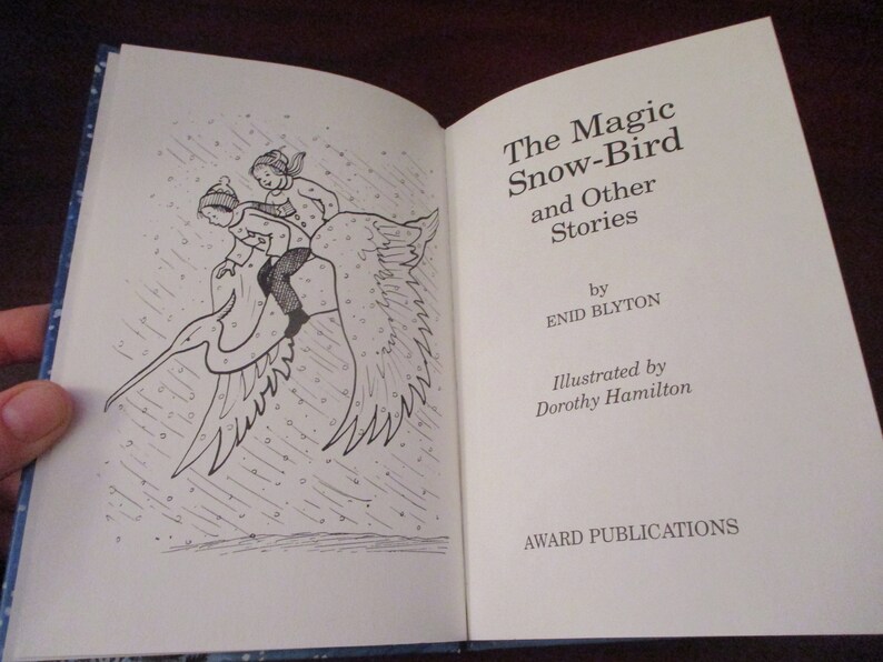 Enid Blyton Popular Rewards Book the Magic Snowbird - Etsy UK