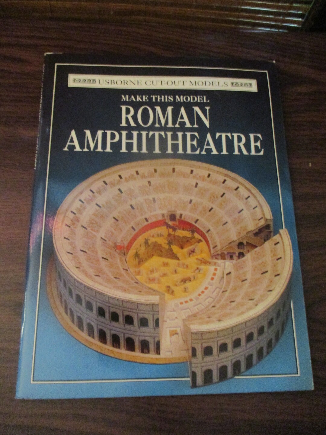Make a Model of a Roman Amphitheatre Usbourne Cut Out Models - Etsy