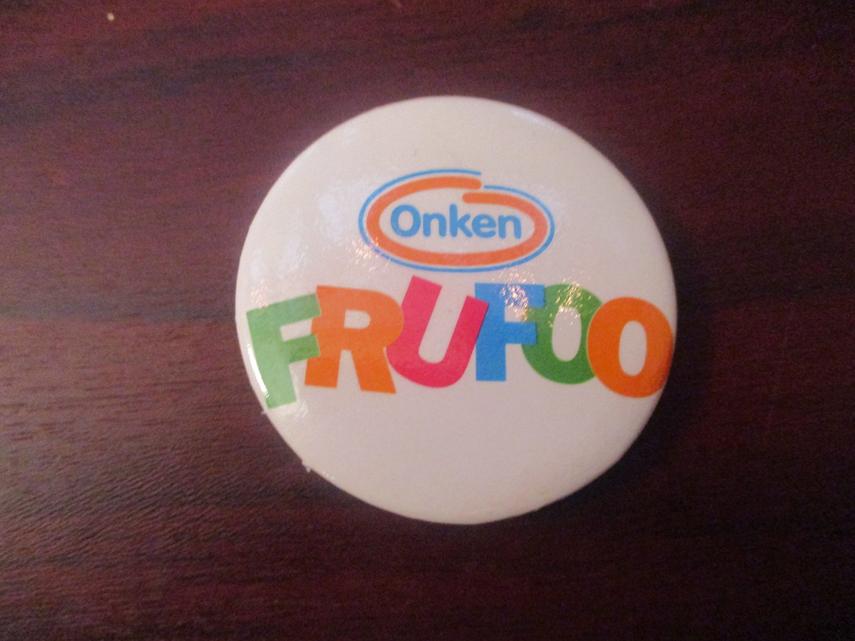 Advertising Badge Onken Frufo Yoghurt 1980s | Etsy
