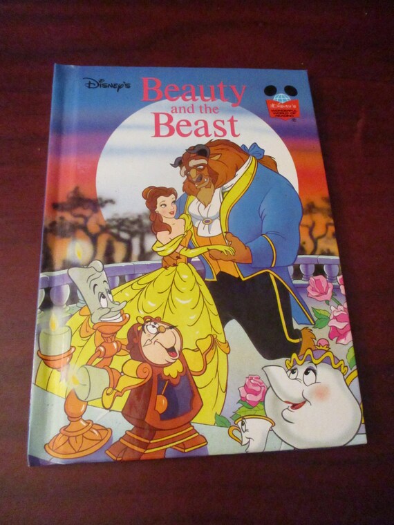 Walt Disney Wonderful World of Reading Beauty and the Beast | Etsy