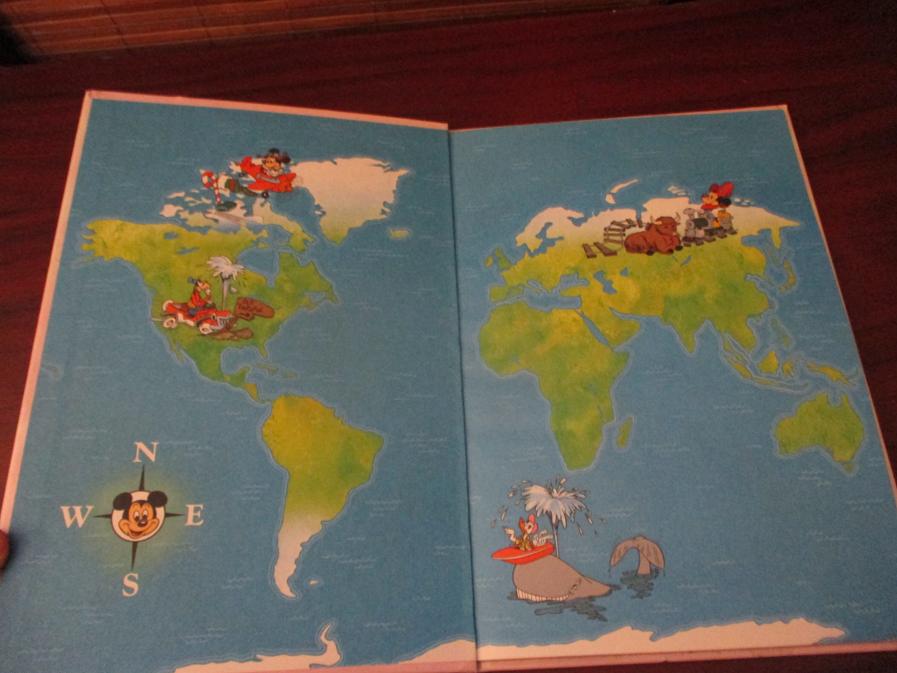 Walt Disney's Small World Library Hardback Book Goofy - Etsy