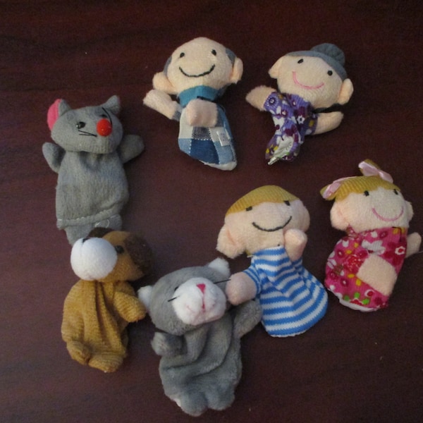 Finger Puppets - Etsy UK