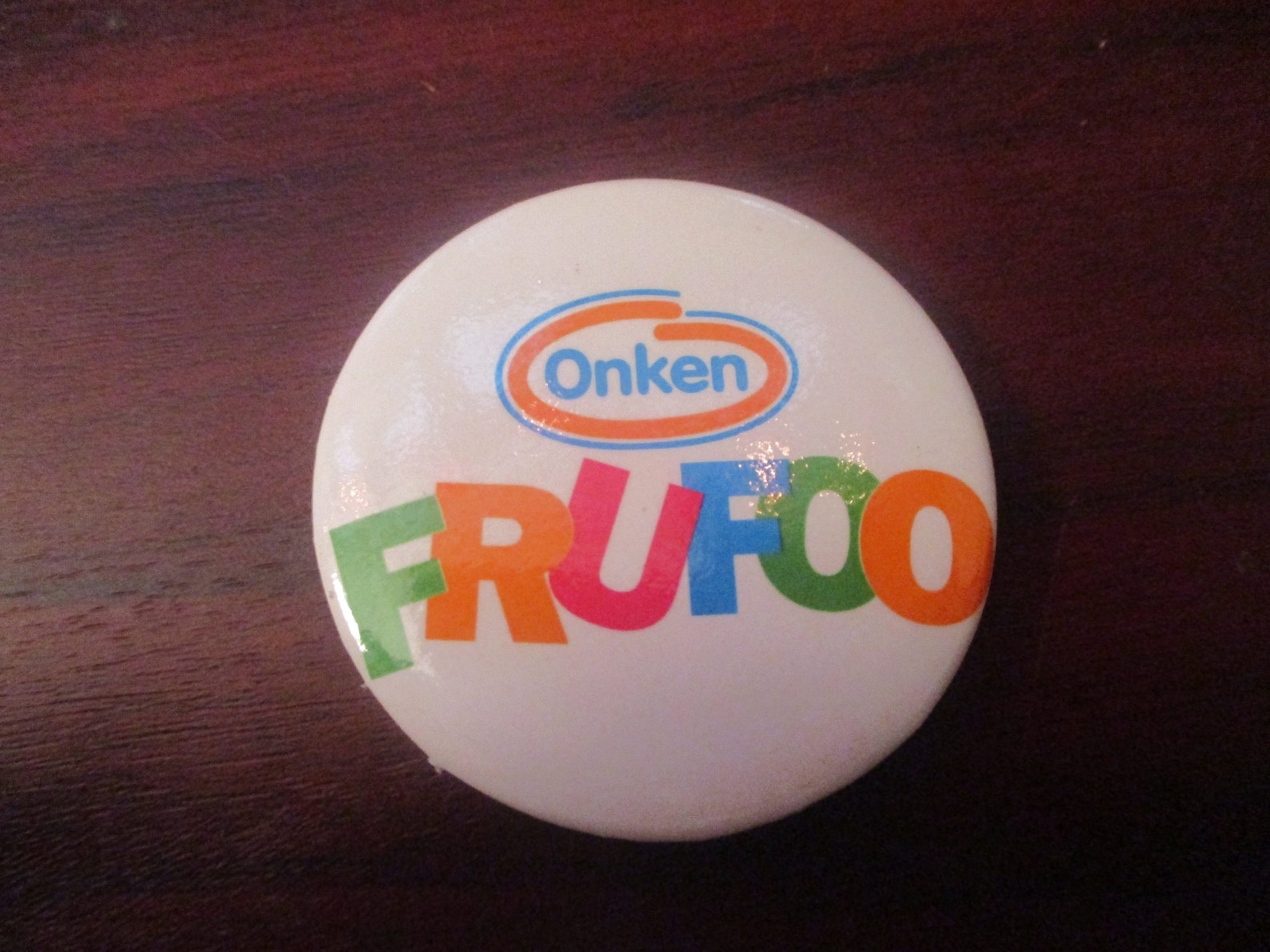 Advertising Badge Onken Frufo Yoghurt 1980s | Etsy