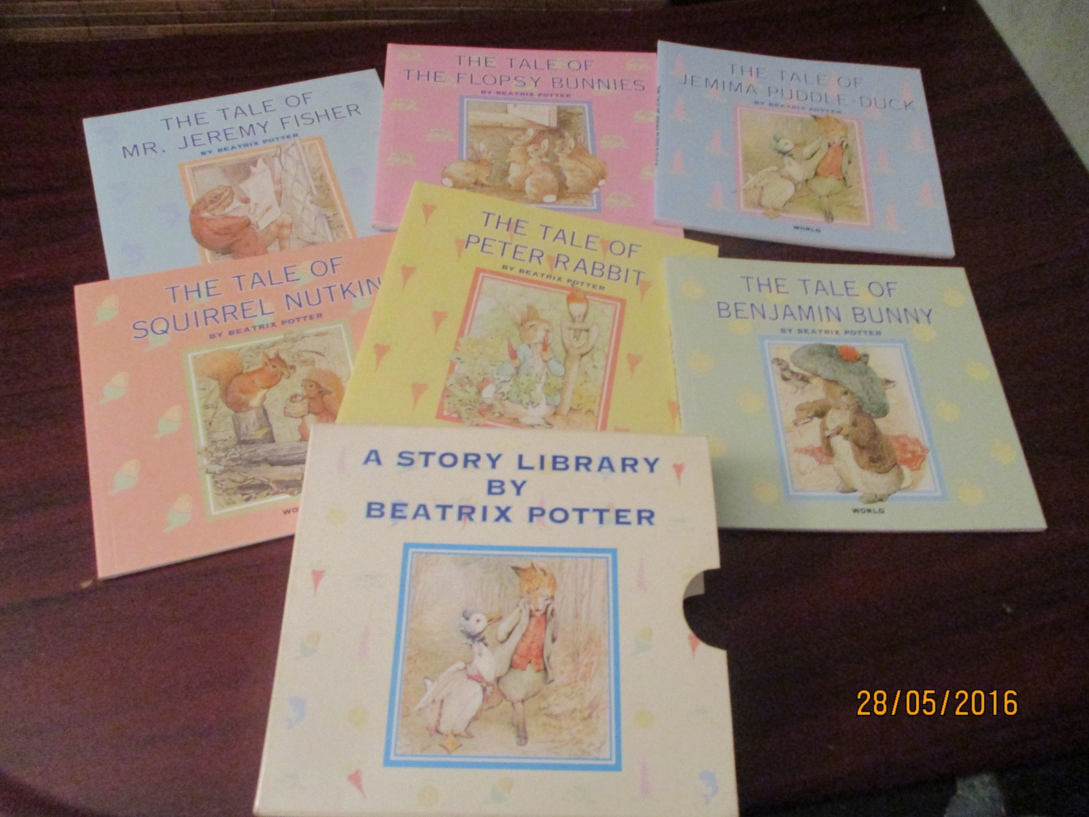 A Story Library of Beatrix Potter Books F.warne & Co Set of - Etsy