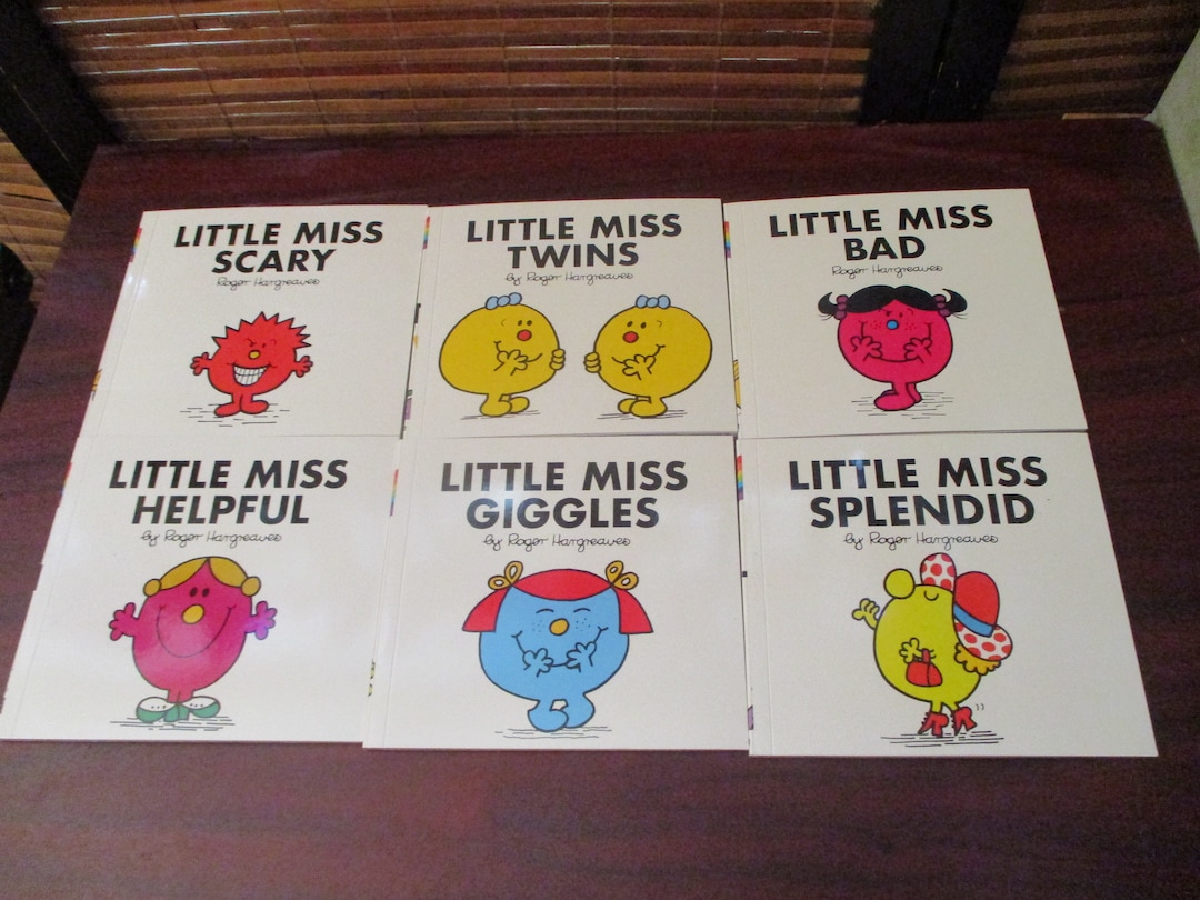Little Miss Books Collection of of Little Miss Books - Etsy