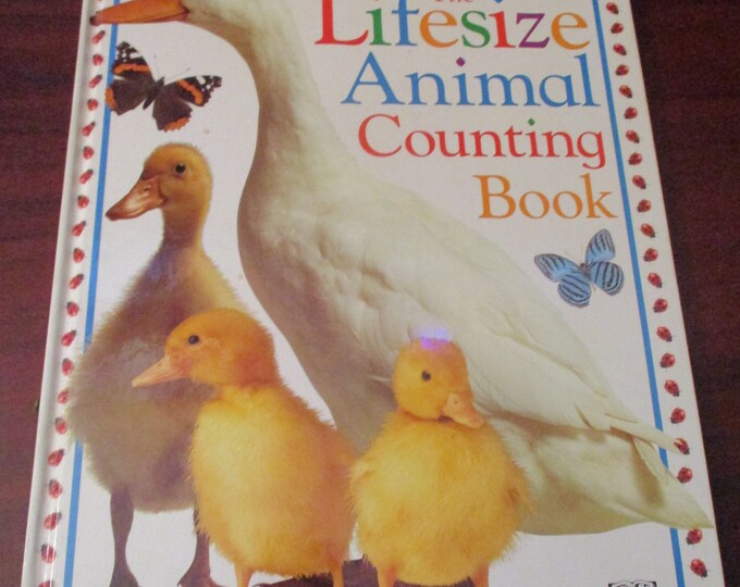 The Lifesize Animal Counting Book by Dorling Kindersley Hardback Book ...