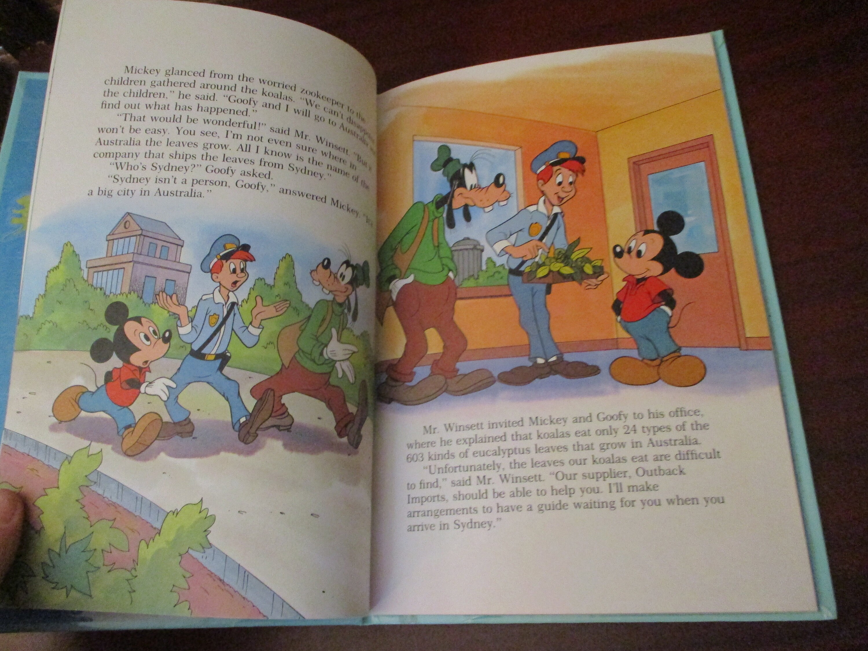 Walt Disney's Small World Library Hardback Book Mickey - Etsy