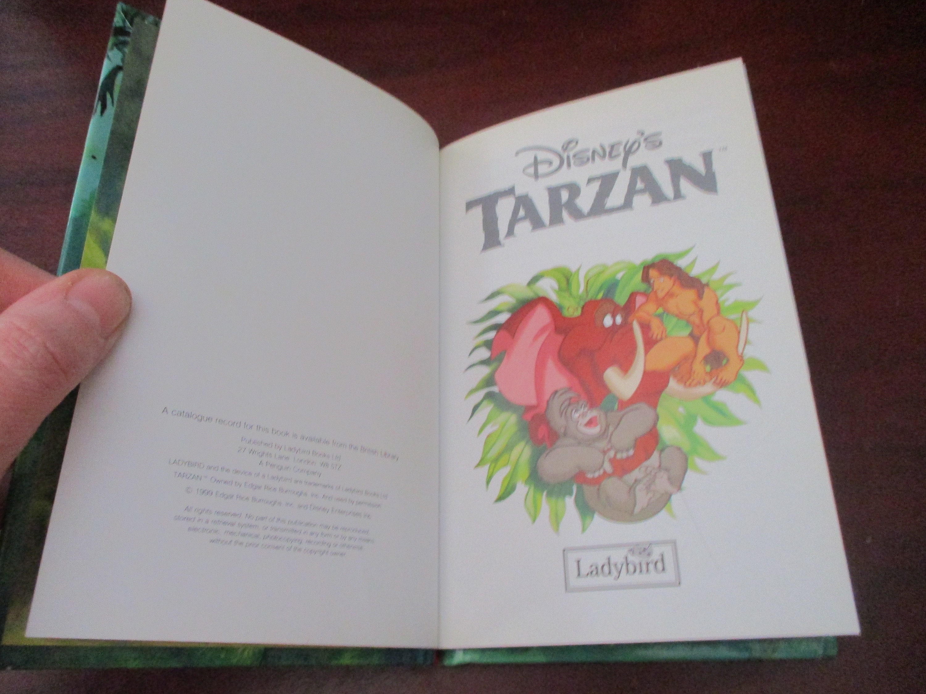 Ladybird Book Disney Tarzan - Etsy UK