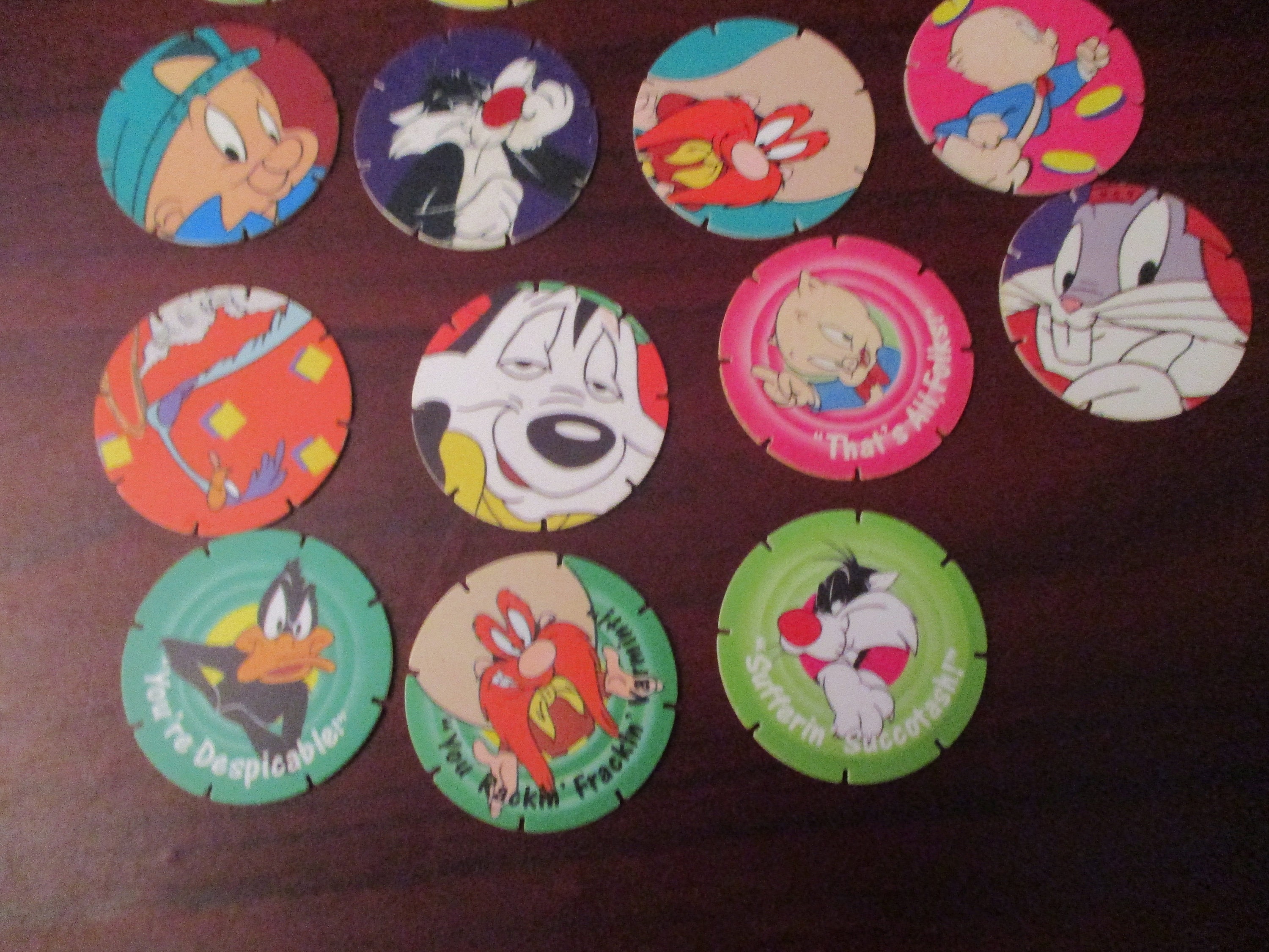 Walkers Tazos Looney Tunes Tazo Collection 19 Different Tazos | Etsy