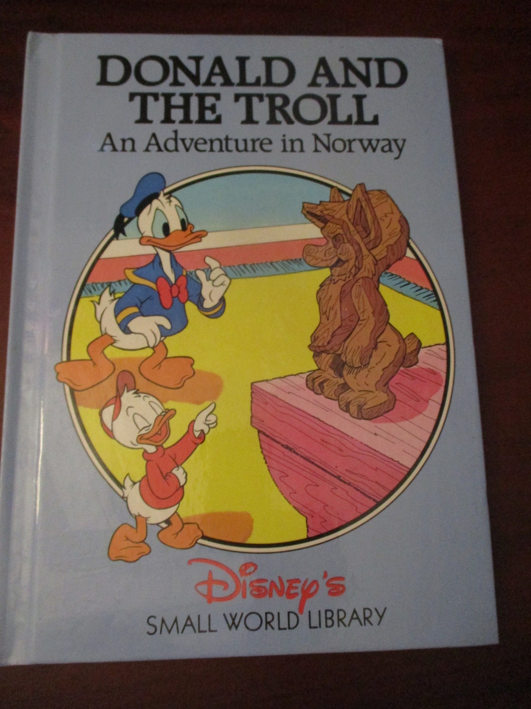 Walt Disney's Small World Library Hardback Book Donald - Etsy