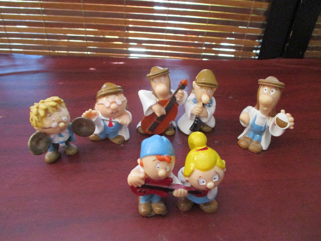 Tetley Tea Folk Figures set of Seven Different Figures 1990s - Etsy UK