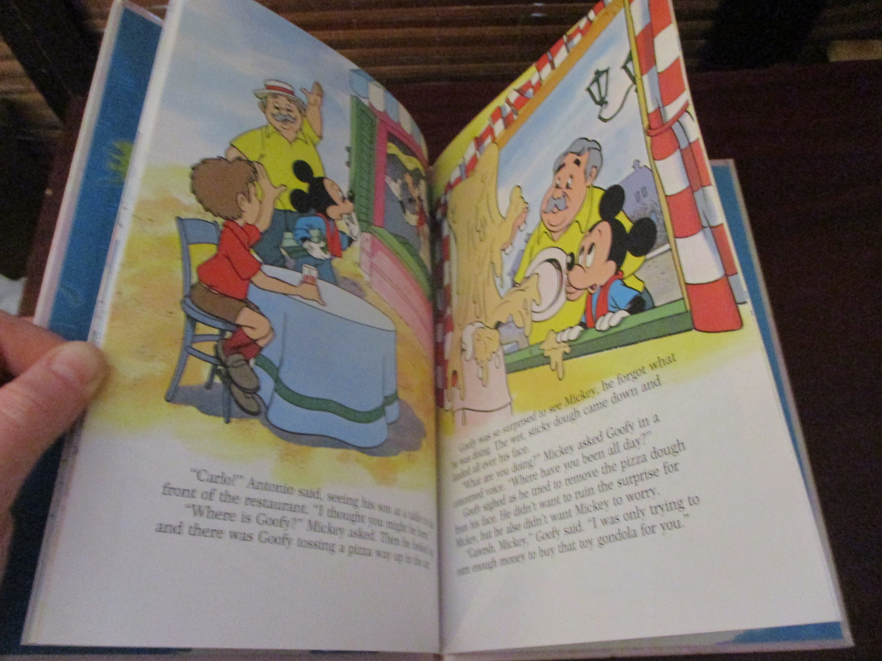 Walt Disney's Small World Library Hardback Book Goofy - Etsy